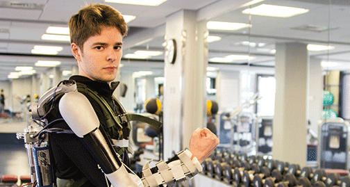 The Bionic Bicep – The Pennsylvania Gazette